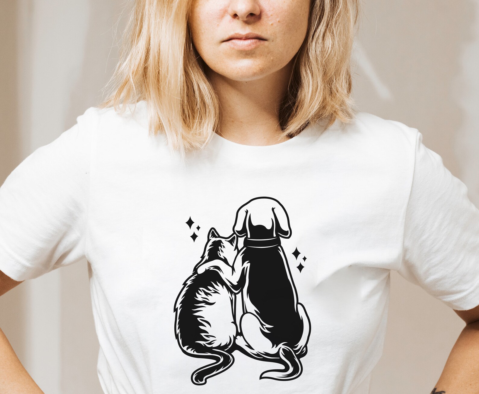 Best Buddy SVG File Buddies Svg Best Friend Svg Cat Friend - Etsy