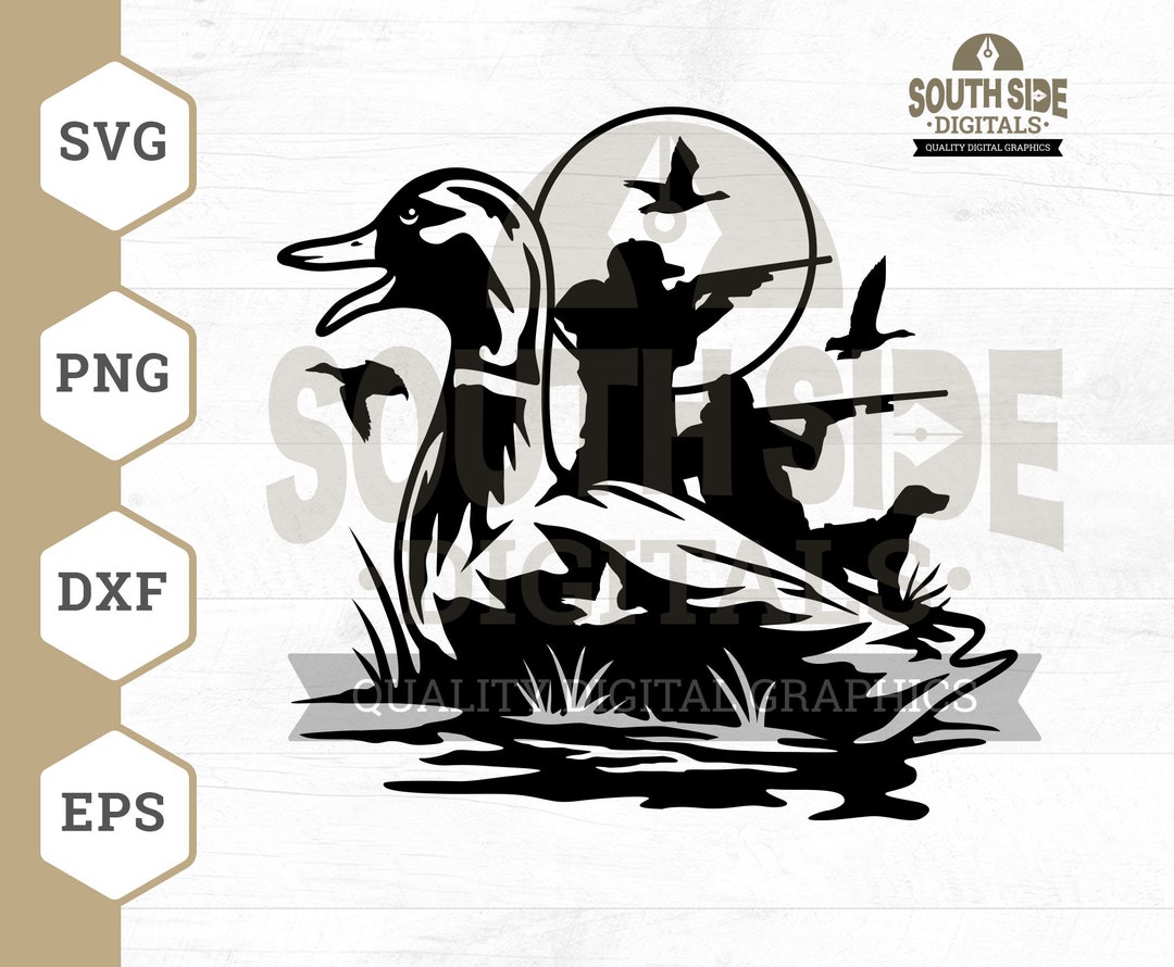 Wild Duck Hunting Svg File, Duck Hunting Svg, Duck Hunter Svg, Wild ...