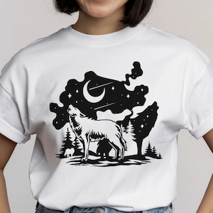 Howling Wolf SVG File, Wolf Howl Svg, Gray Wolf Svg, Black Wolf Svg ...