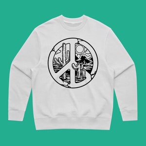 Peace SVG File, Peace Cactus Svg, Peace With Mountain Svg, Desert Lands ...