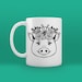 Cute Pig With Flowers Svg Smiling Pig Svg Happy Pig Svg - Etsy