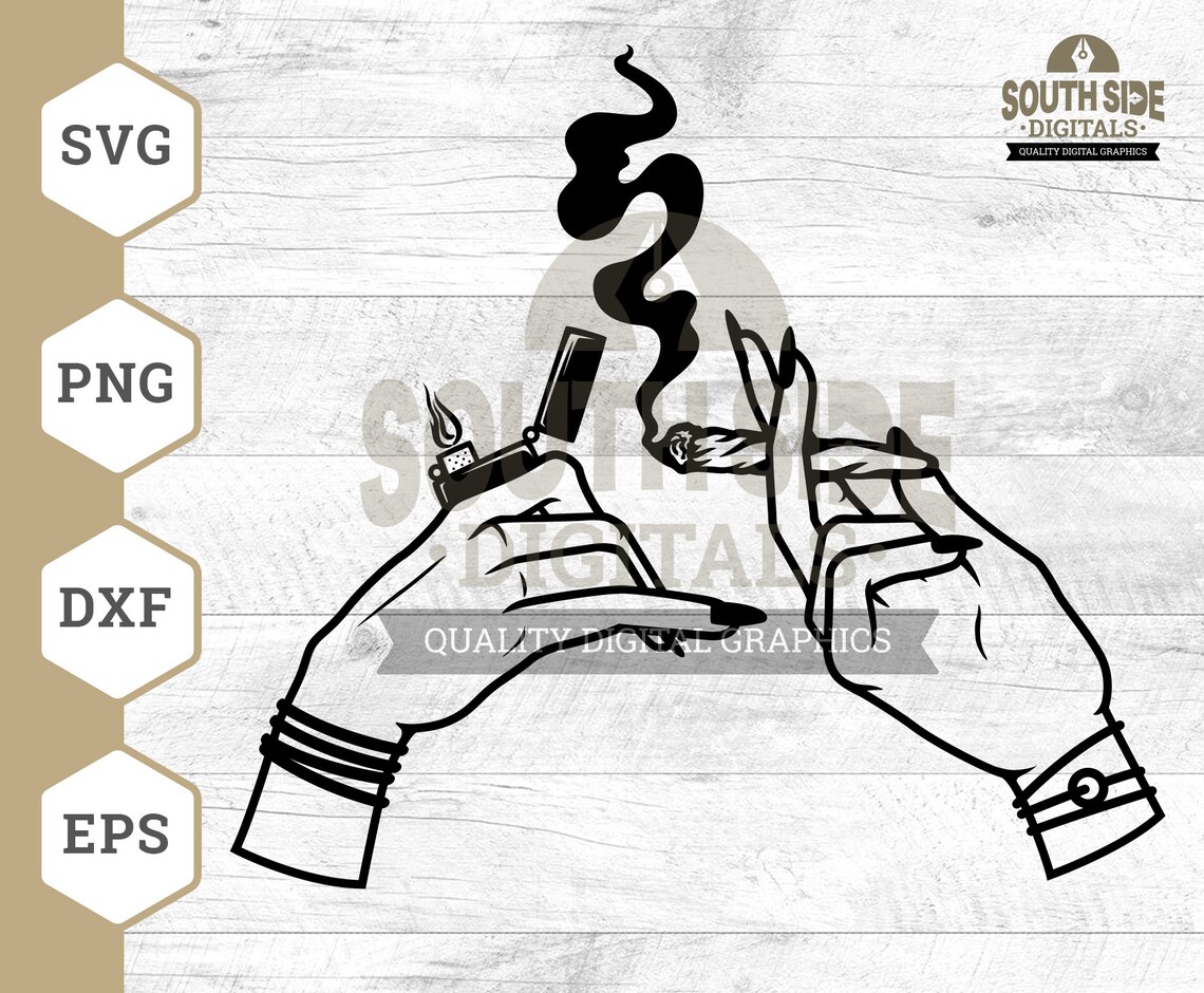 Lighting Joint SVG File Smoking Weed Svg Dope Friends Svg | Etsy