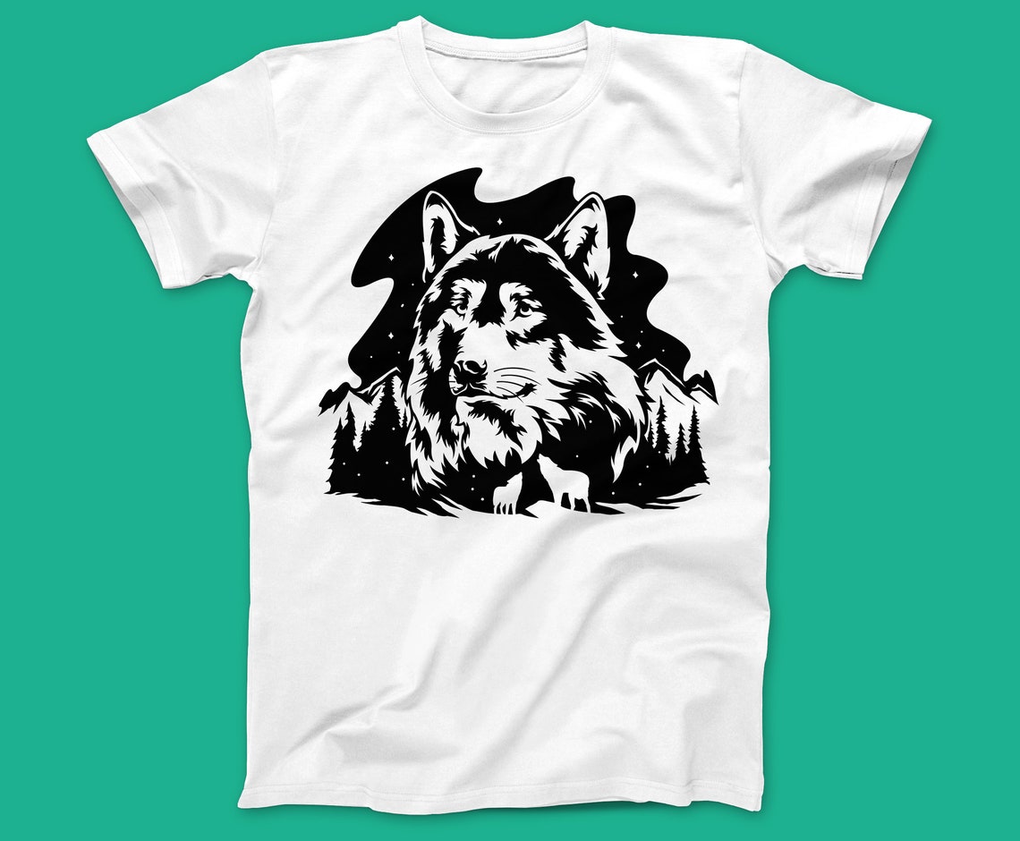 Wolf SVG File Wolf Svg Howling Wolf Svg Wolfpack Svg Wolf - Etsy