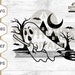 Flying Ghost Svg, Floating Ghost Svg, Ghost With Broom Svg, Ghost Svg ...