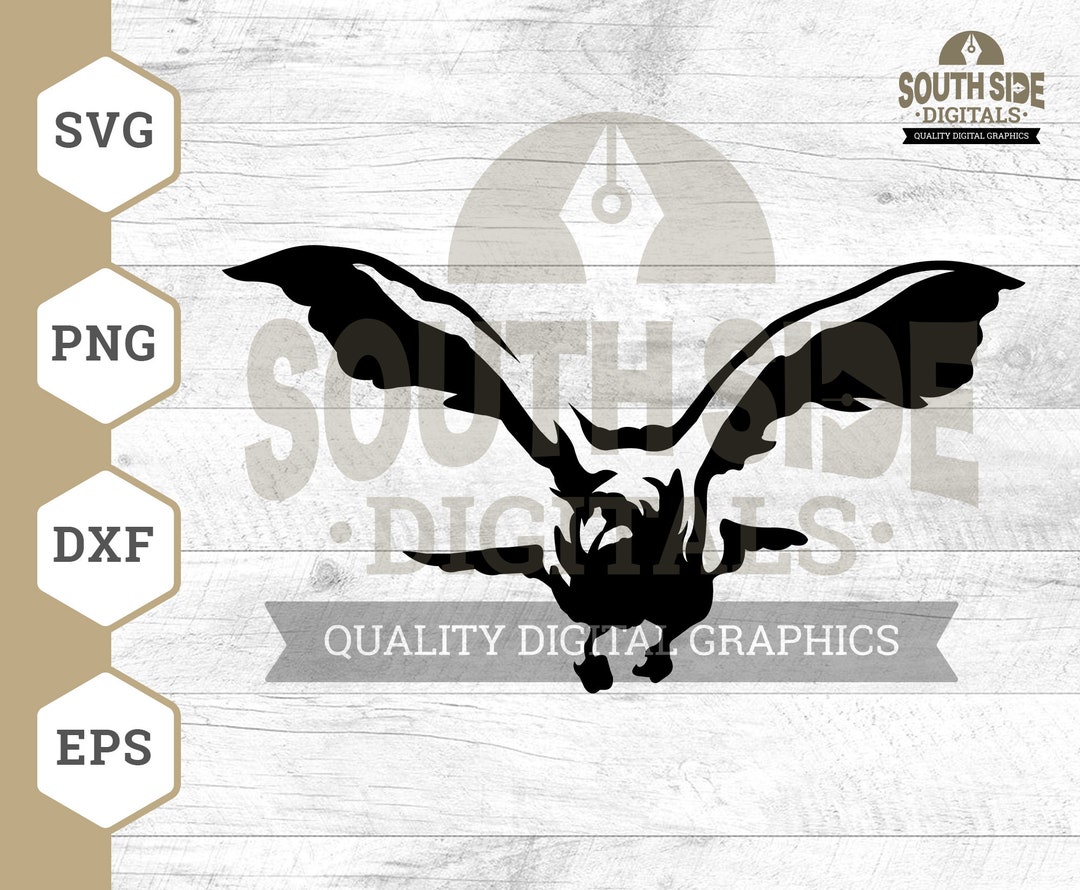 Flying Crow SVG File, Raven Flying Svg, Flying Crow Svg, Black Bird Svg ...