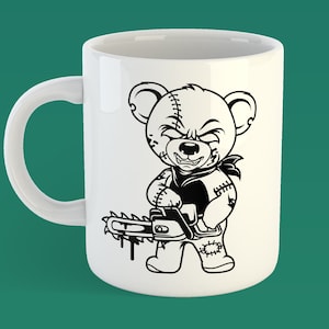 Bad Teddy Svg Scary Teddy Svg Angry Teddy Teddy Bear Svg - Etsy