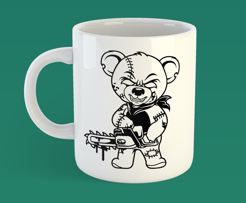 Bad Teddy Svg Scary Teddy Svg Angry Teddy Teddy Bear Svg - Etsy