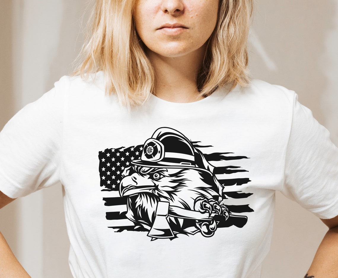 Fire Fighter SVG File Fire Fighter Svg American Fire Fighter - Etsy