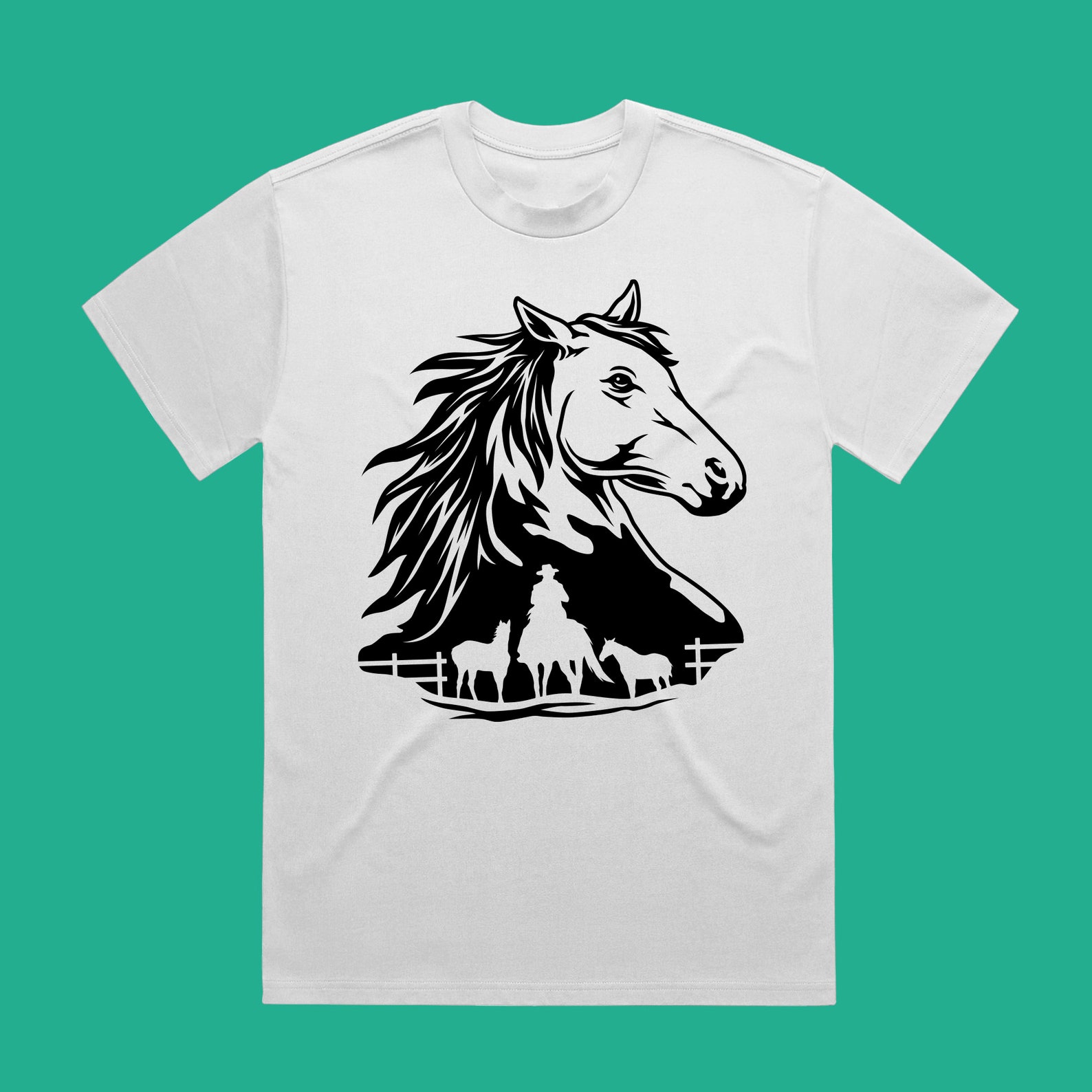 Stallion SVG File Horse Svg Wild Horse Svg Mustang Svg - Etsy