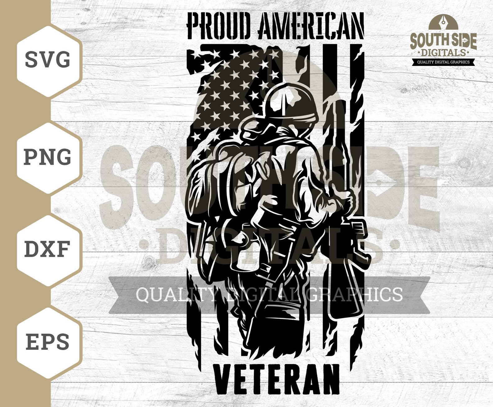 US Veteran SVG File American Soldier Svg Veteran Soldier - Etsy