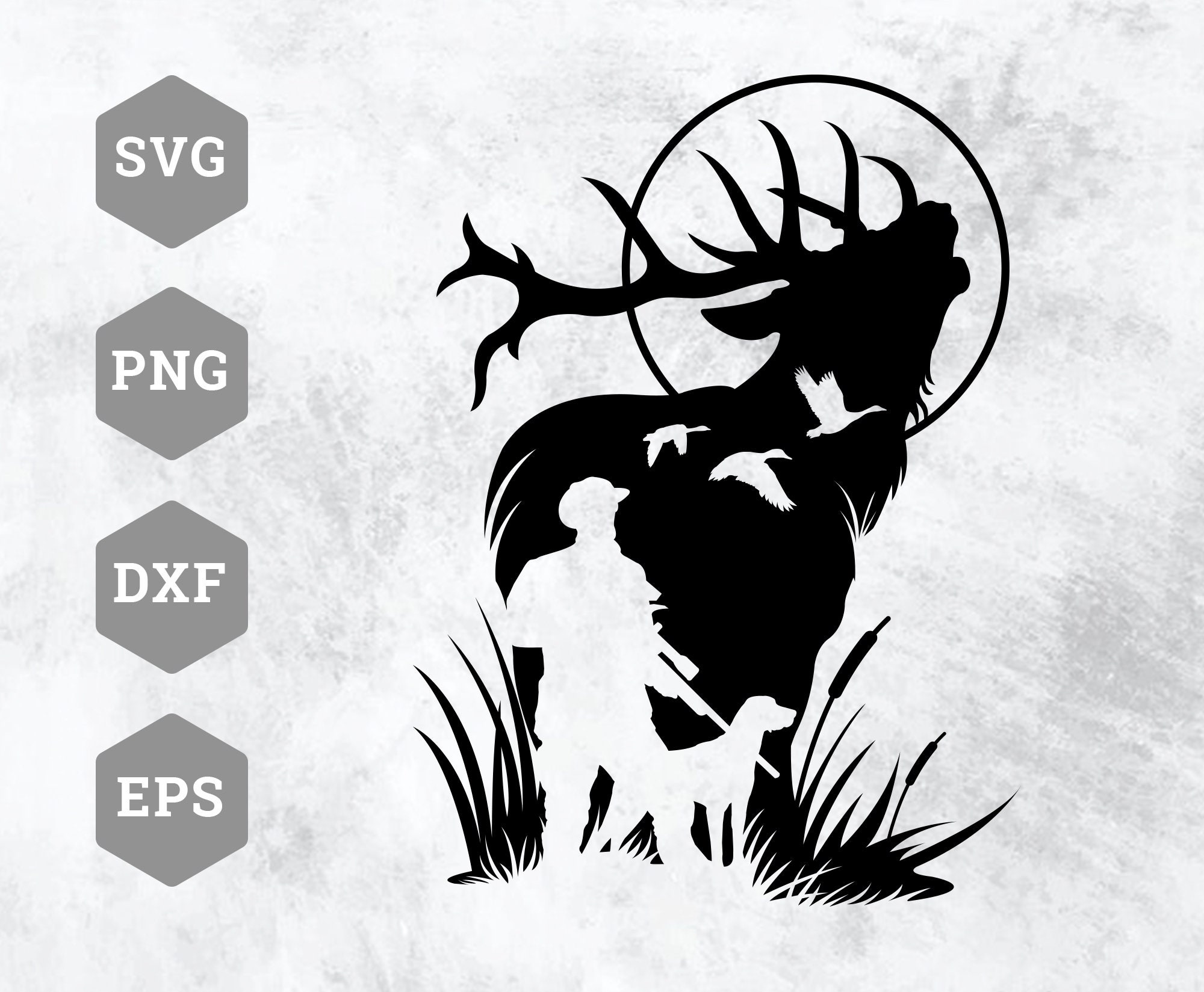 Deer Hunting SVG Files Duck Hunting SVG Files Deer Hunting | Etsy