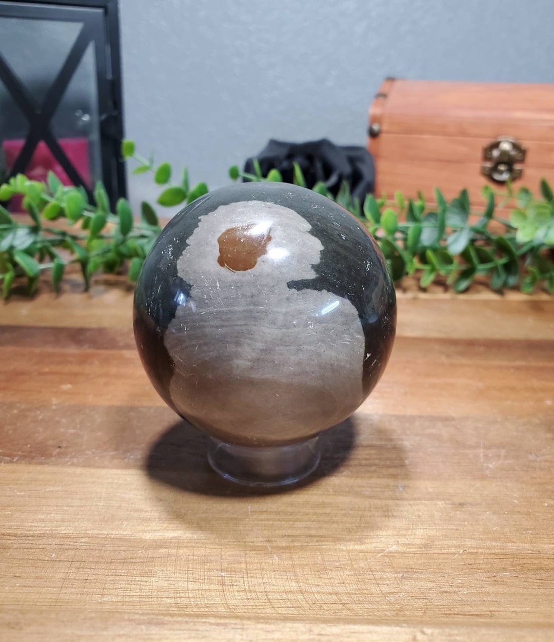 Natural Polychrome Jasper Sphere / Polished Desert Jasper Orb - Etsy