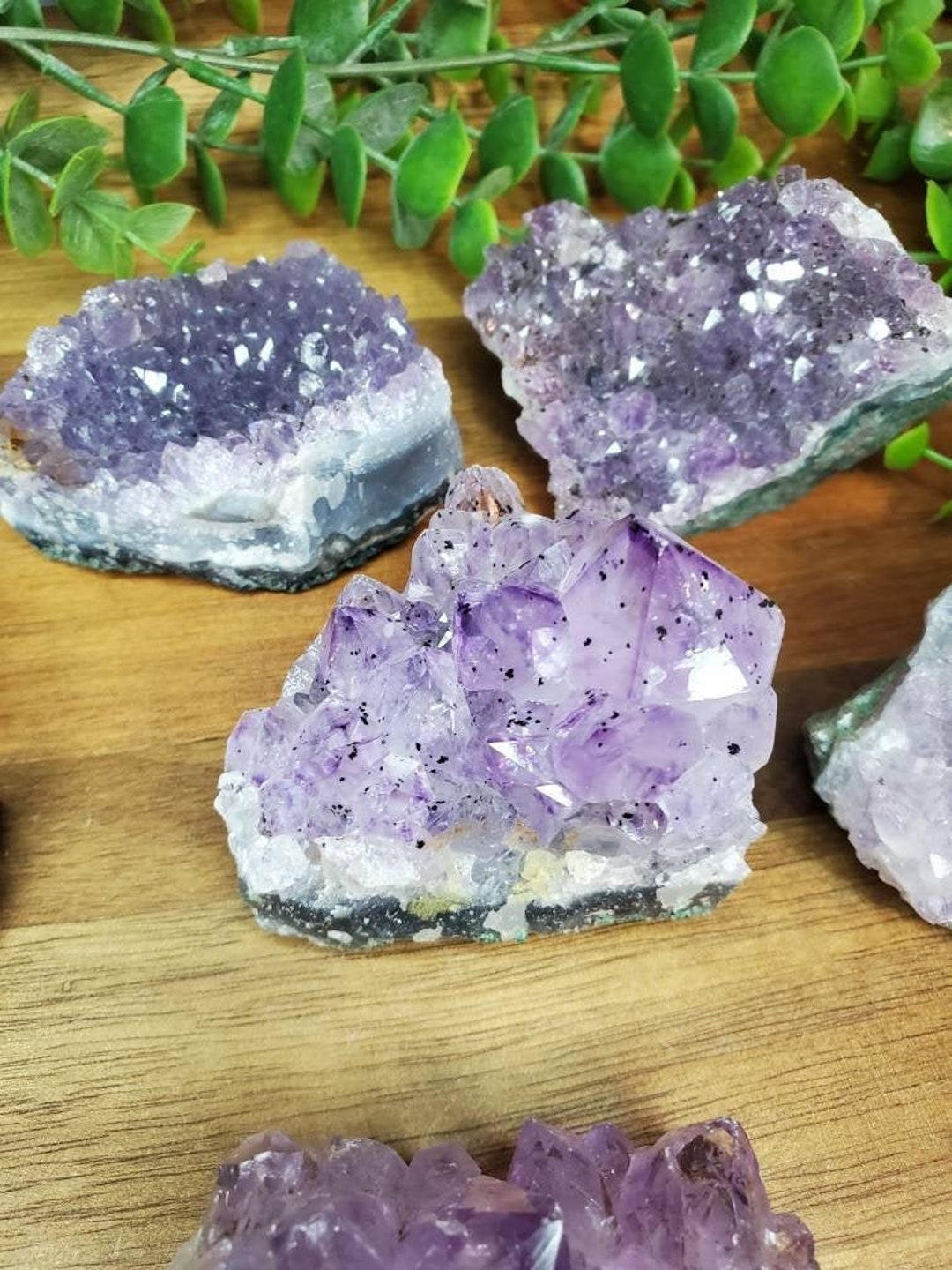 Small Natural Amethyst Cluster From Brazil - Etsy