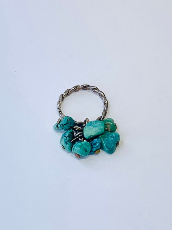 turquoise stone ring - Gem
