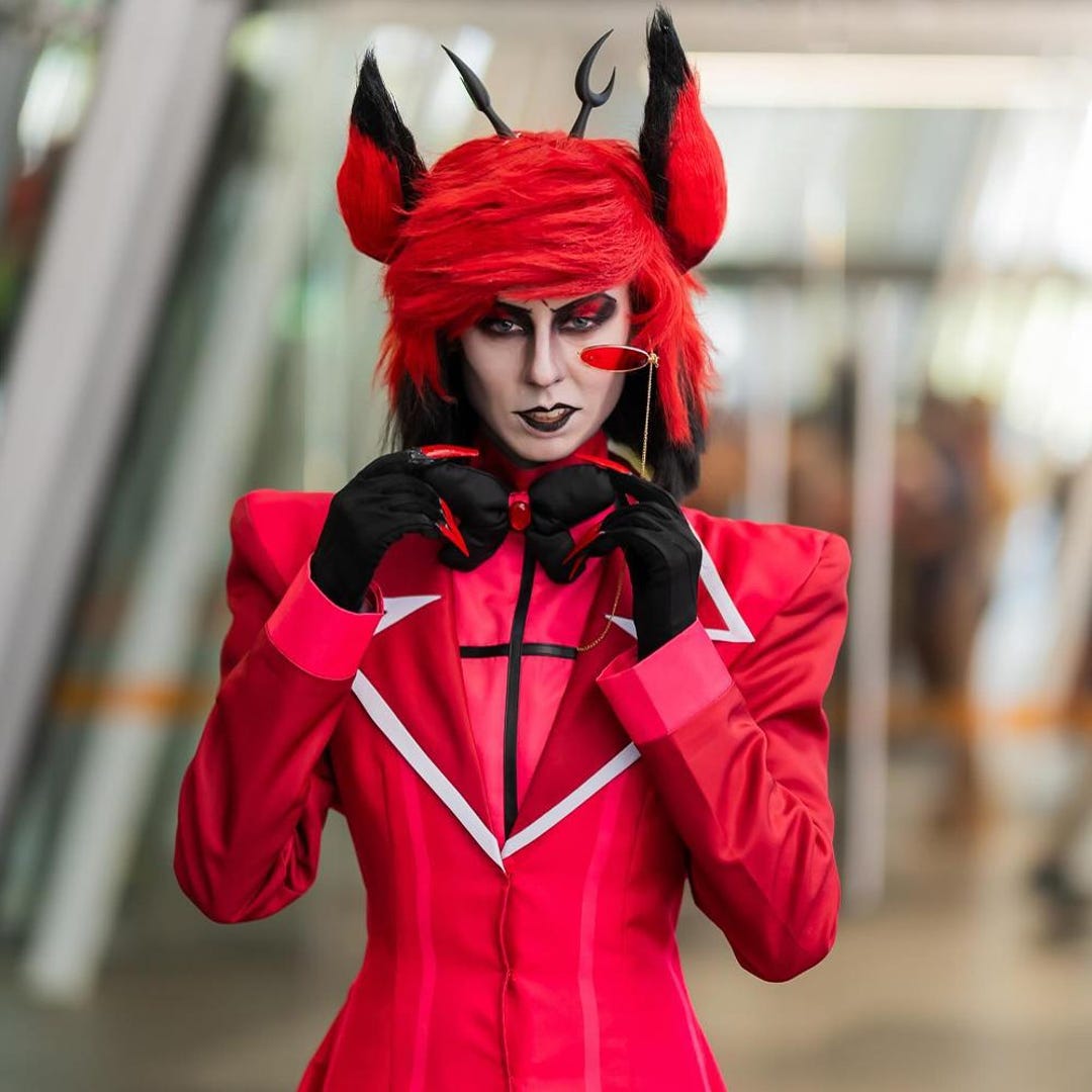 Alastor Cosplay, Alastor COS Costume,devil COS Clothing,game Anime ...