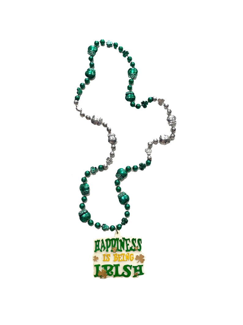 Happiness is Being Irish Bead - Etsy