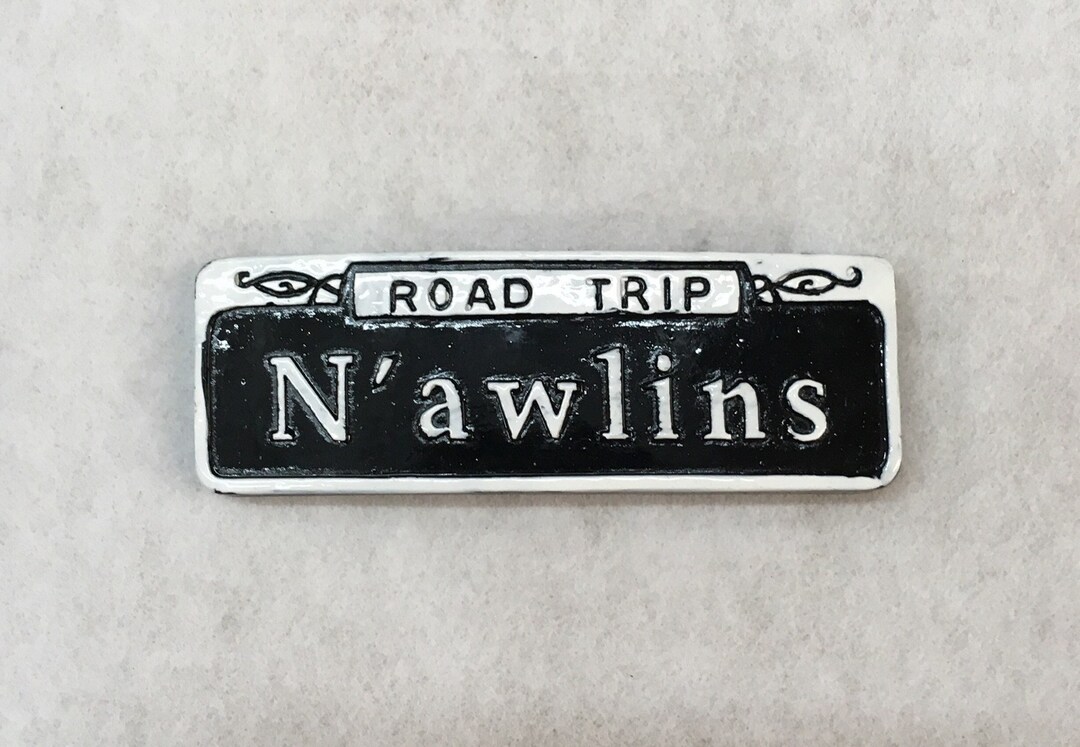 N'awlins Road Trip Street Sign Magnet - Etsy