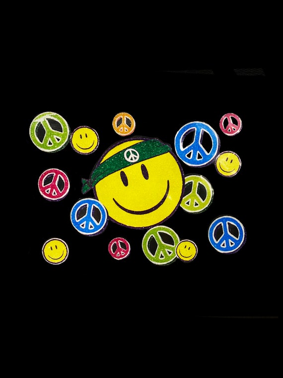 Peace Signs And Smiley Faces