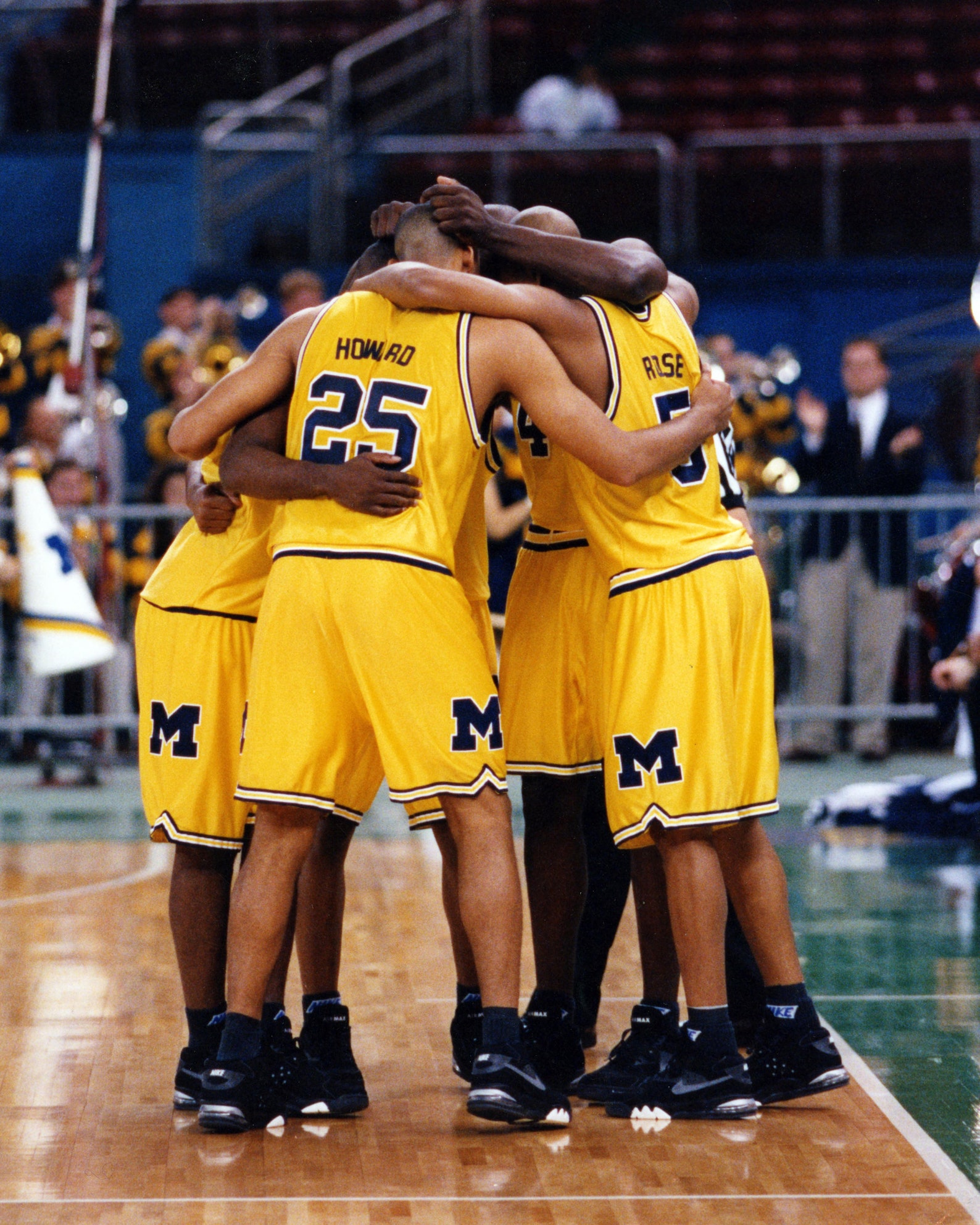 Fab Five University of Michigan Basketball affiche de 1993 | Etsy