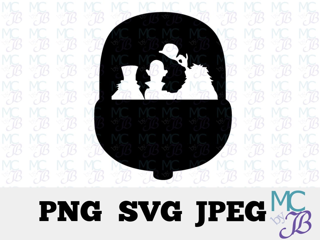 Hitchhiking Ghosts in a Doom Buggy PNG/SVG/JPEG - Etsy