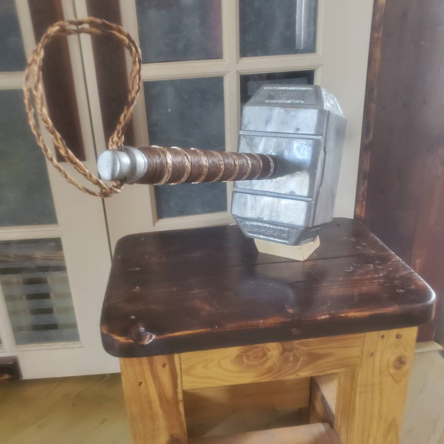 Handmade Wooden Thors Hammer - Etsy