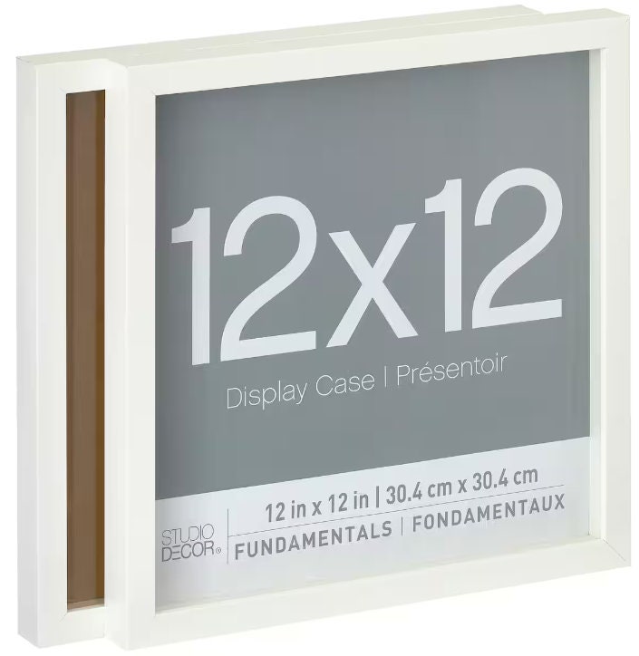 Personalized Baby Birth Announcement Shadow Box - Floral Cardstock Art ...