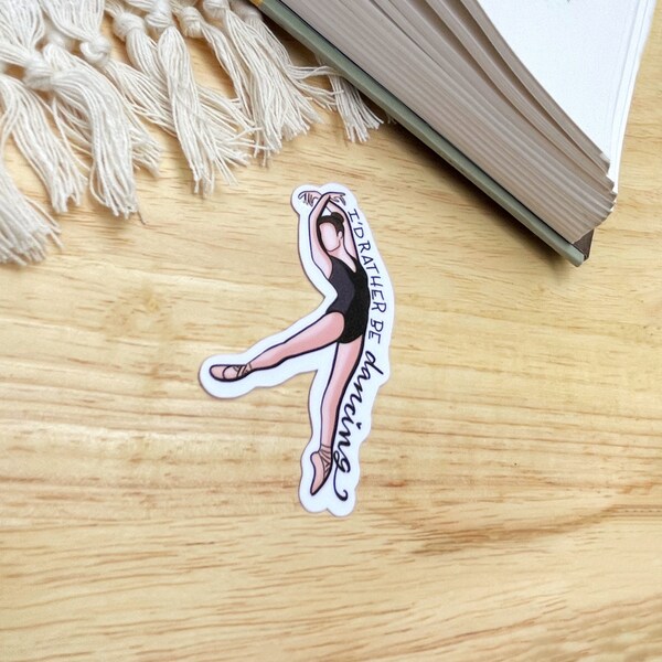 Ballet Sticker - Etsy