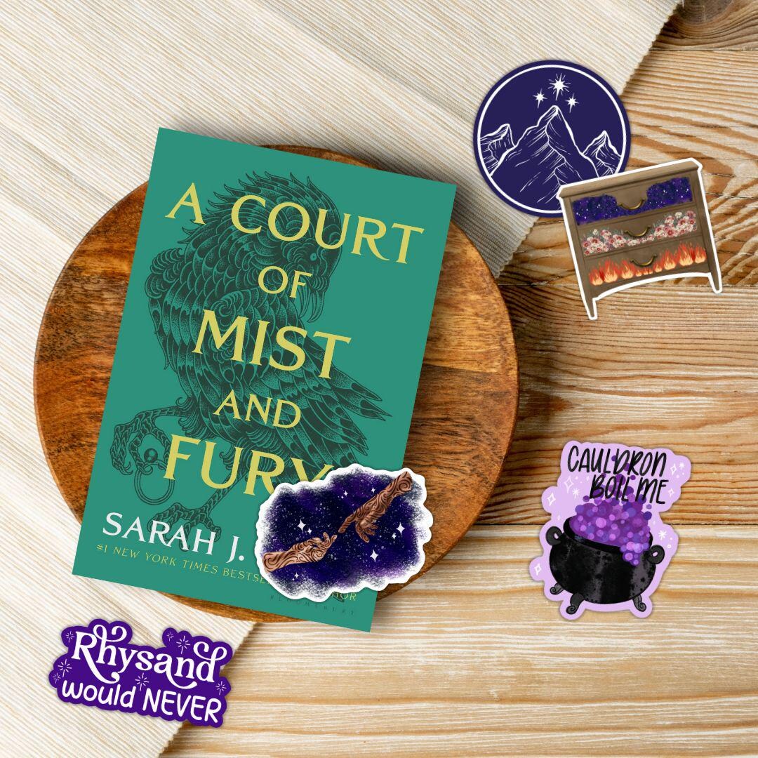 ACOTAR Sticker Pack: Bookish Stickers for SJM Fans - Etsy