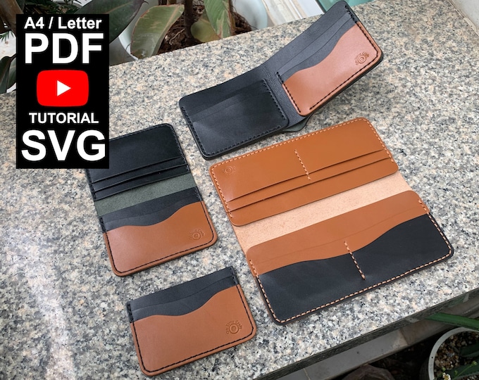 Bifold Wallet SVG - Etsy