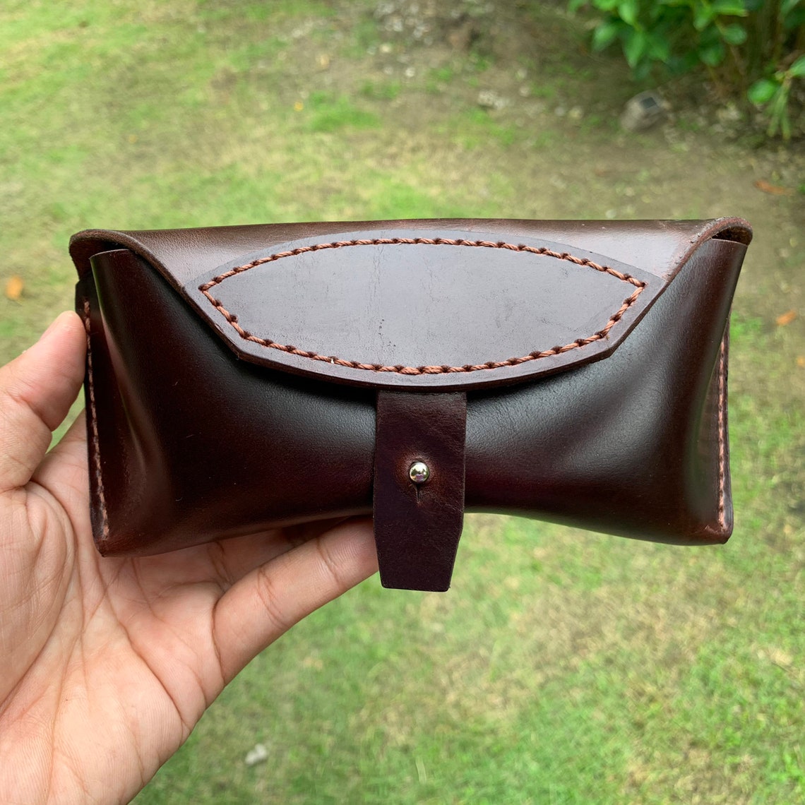 Sunglass Case PDF Pattern Eyeglass Hand Stitching Tutorial - Etsy