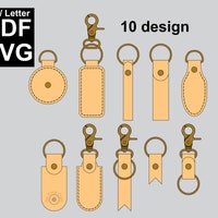 Leather Keychain (You'll Love) - Etsy