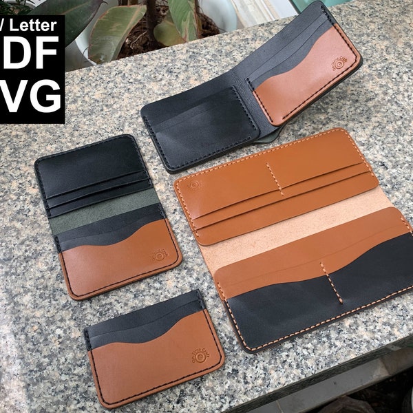 Leather Tooled Wallet - Etsy