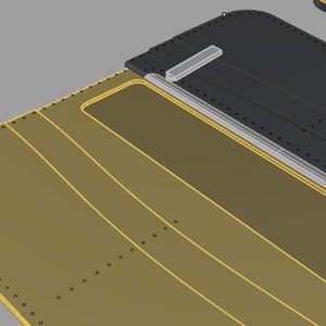 Trucker Wallet Template PDF Pattern Handstitching Biker Wallet - Etsy