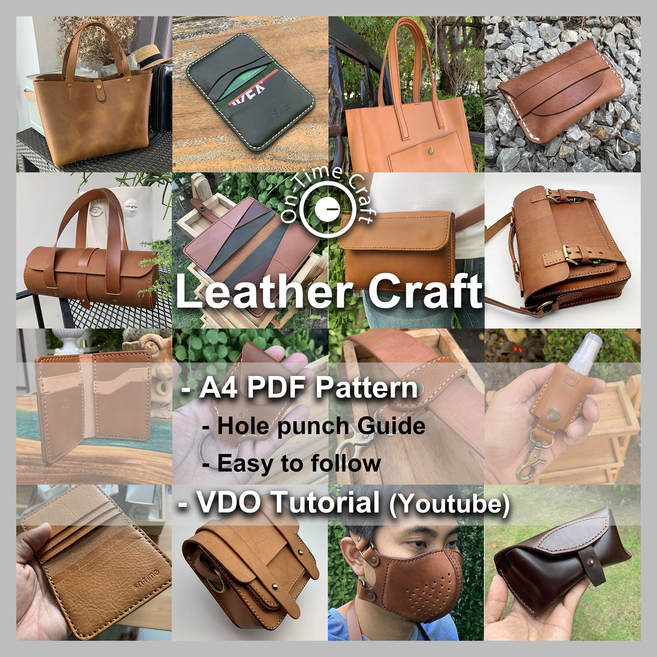 Tote Bag Lady Bag Shopping Bag PDF Pattern Template - Etsy