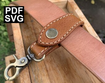 Free Leather Keychain Pattern - Etsy