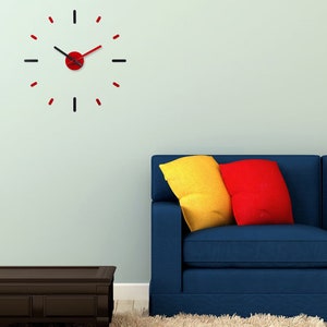 On-time Wall Clock Peel and Stick V2M 56 Cm. (22.5 Inch) Thailand ...