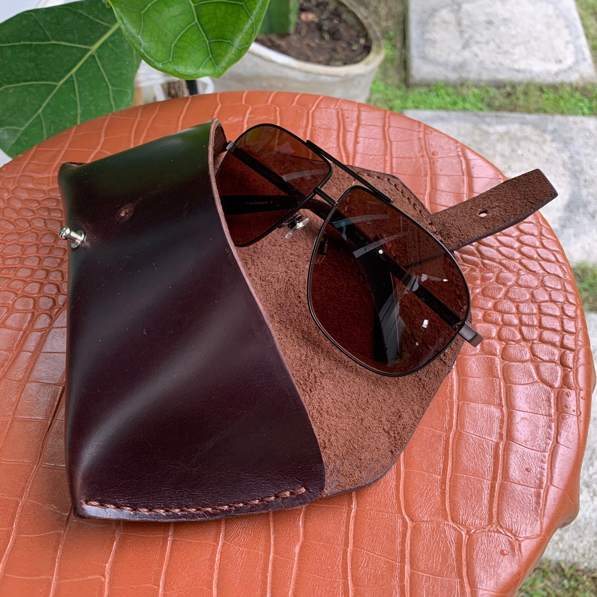 Sunglass Case PDF Pattern Eyeglass Hand Stitching Tutorial - Etsy