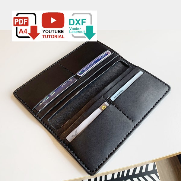 Long Wallet Pattern - Etsy