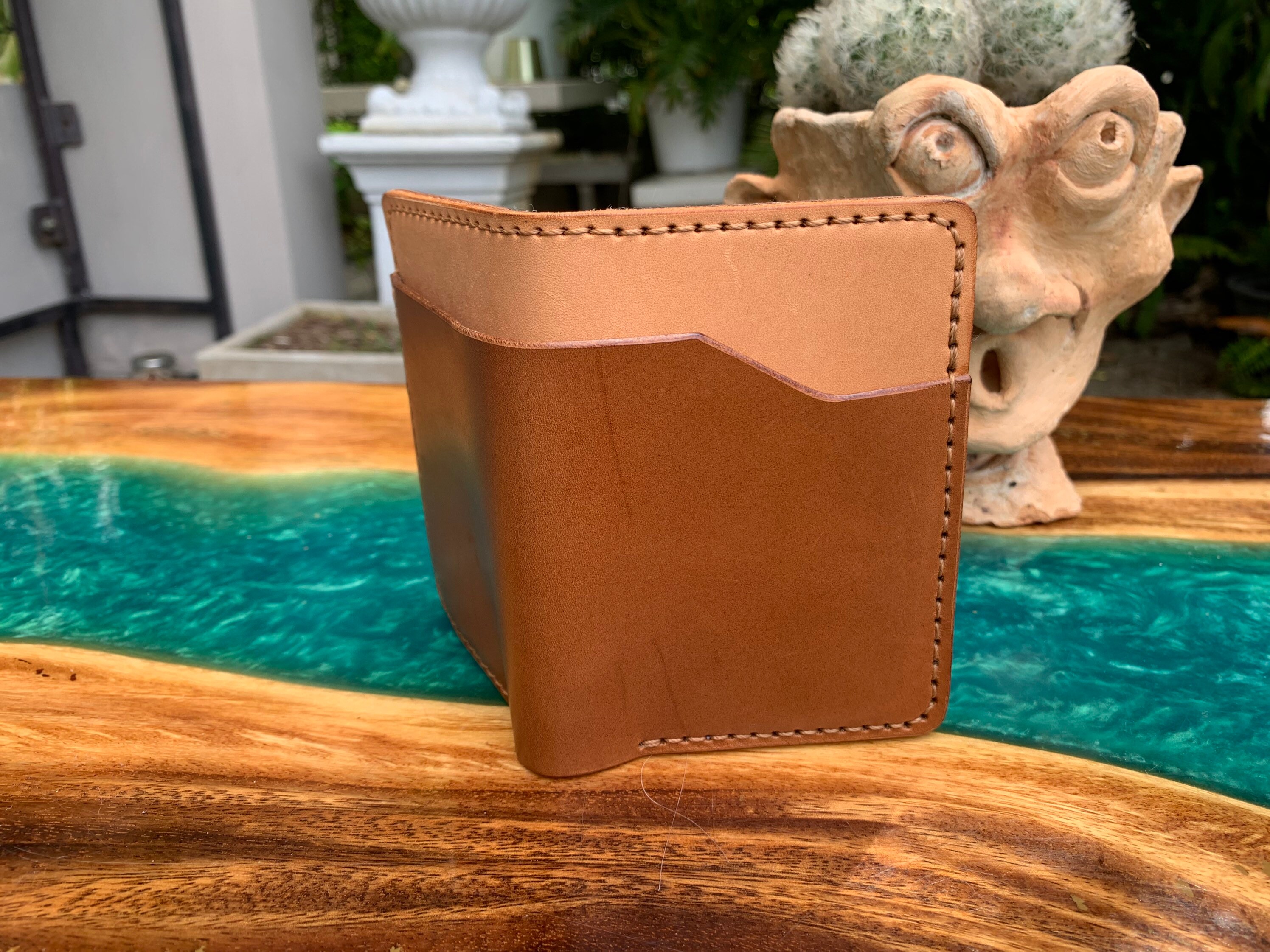 Bi-fold Wallet Pattern Slim Wallet Pattern Template Card | Etsy