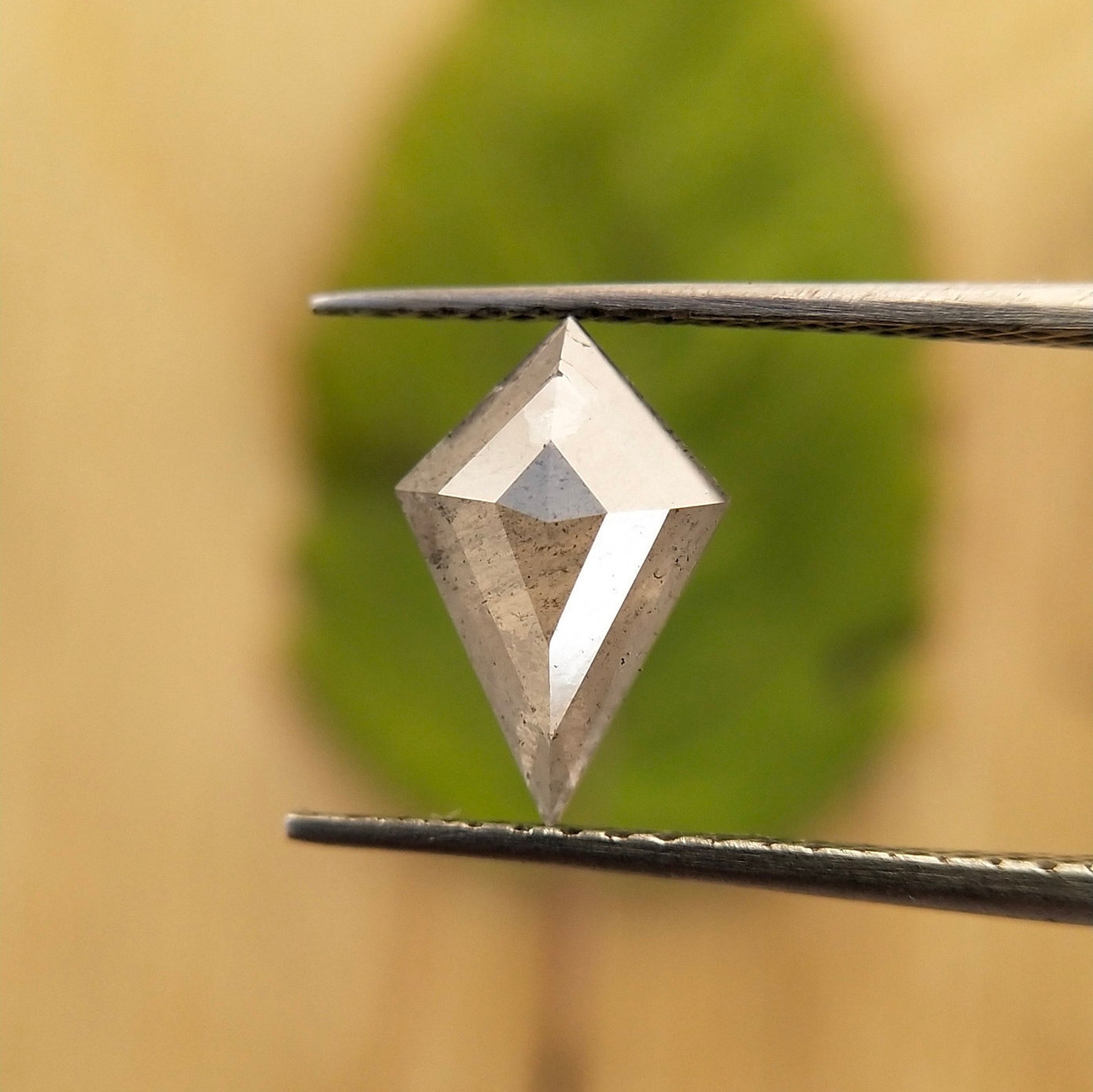 Natural Grey Colour Kite Shape Diamond Loose 1.11ct - Etsy