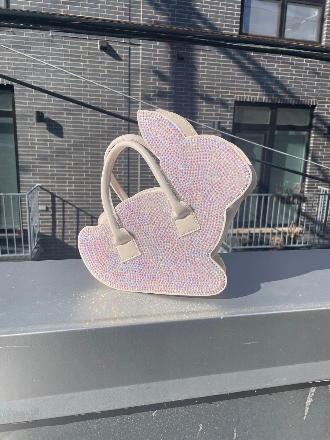 Rhinestone Bunny Purse - Etsy