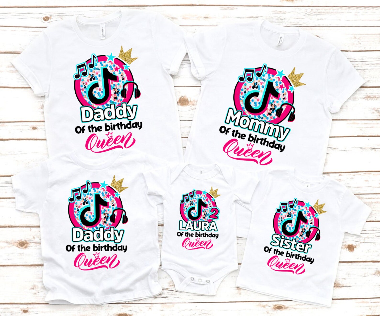Personalized Tik Tok Birthday Shirt Tik Tok Shirt Tiktok Etsy