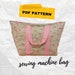 Sewing Machine Bag PDF Sewing Pattern - Sewing Machine Tote, Carrier ...