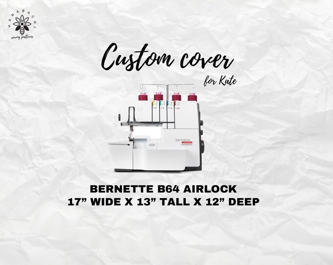 Serger Cover PDF Sewing Pattern - LARGE Size - Serger Cover Quilted ...