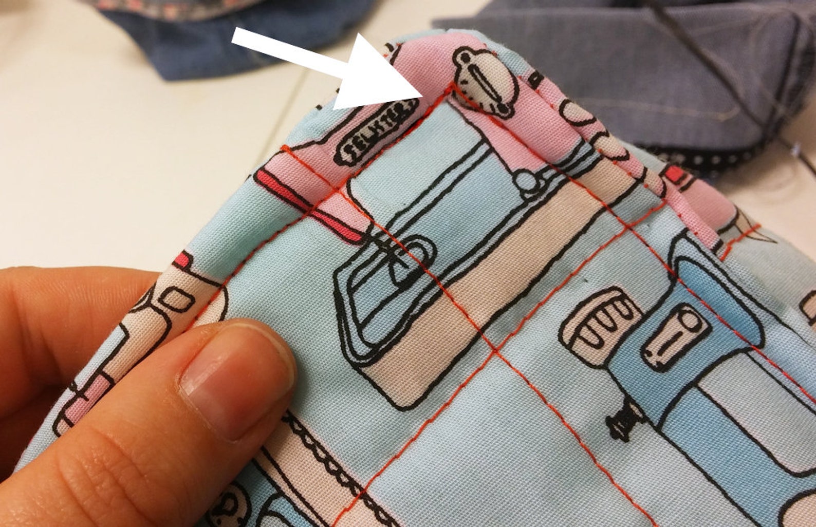 Serger Cover PDF Sewing Pattern LARGE Size Serger Cover Quilted Serger ...