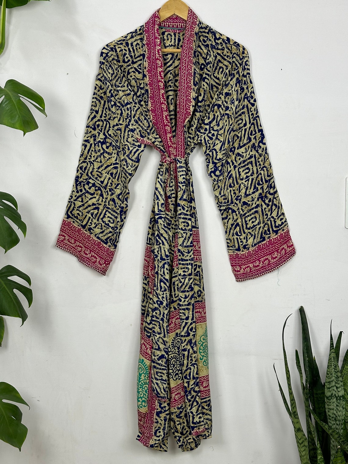 Sustainable Recycle Silk Men Robe Luxury Masculine Elegance Ultimate ...