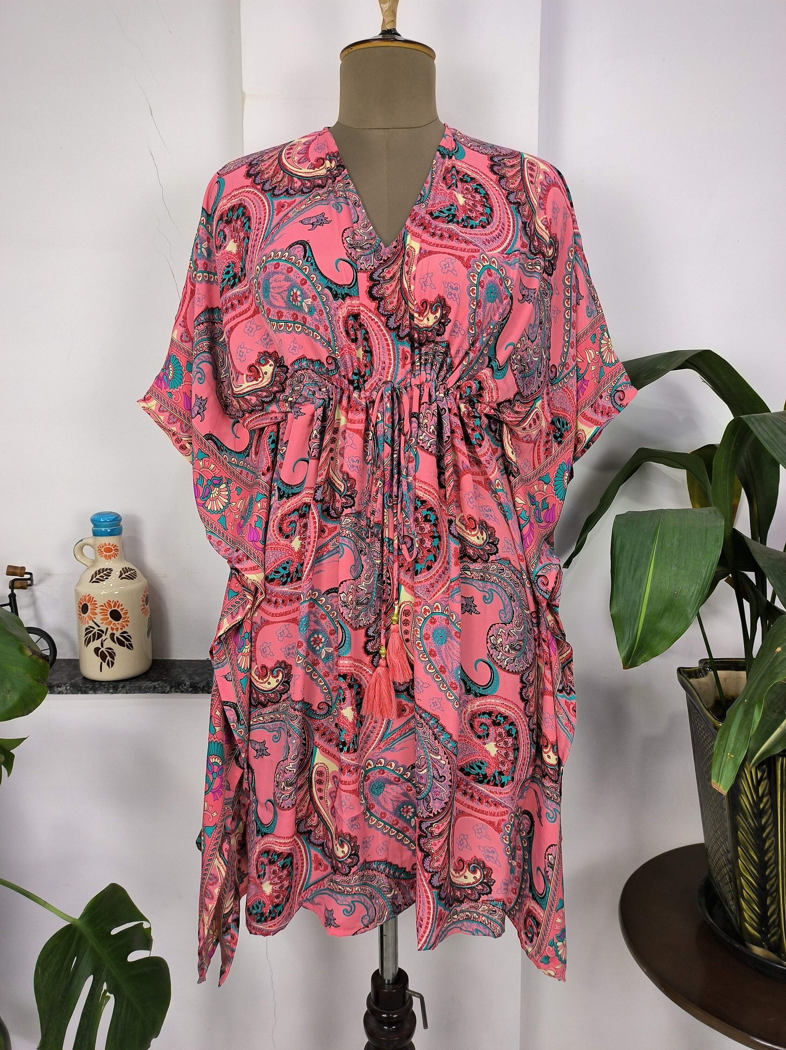 New Silk Blend Kaftan Ultimate Luxury Loungewear for Beach Nightwear ...