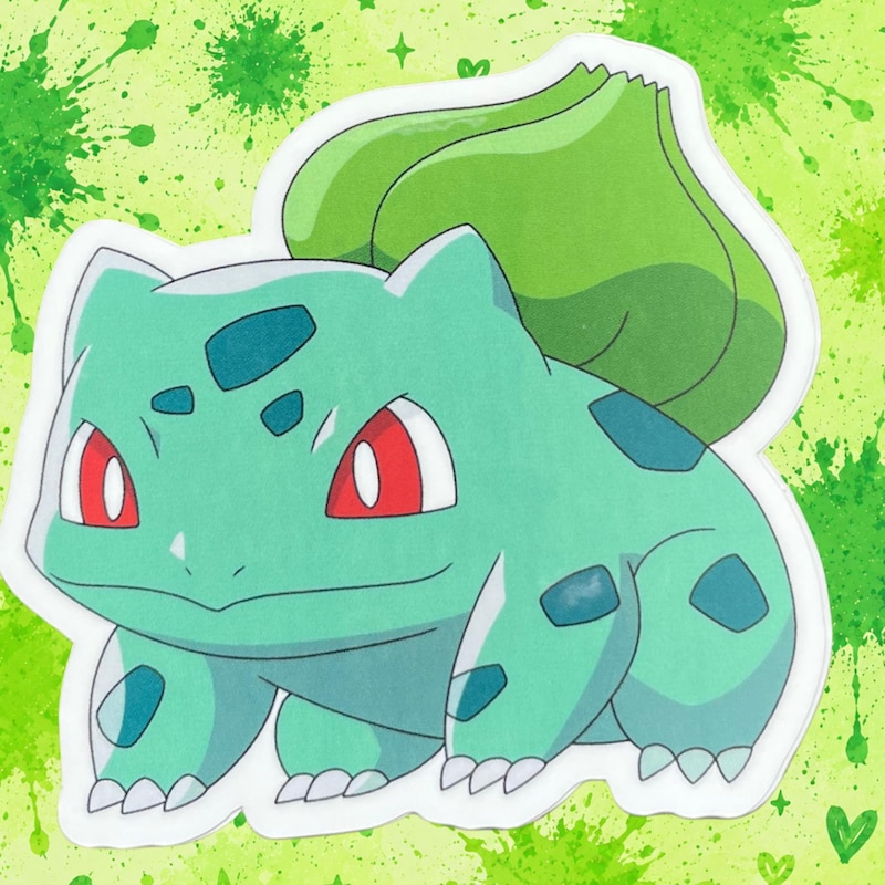 Bulbasaur Vinyl Decals - Etsy