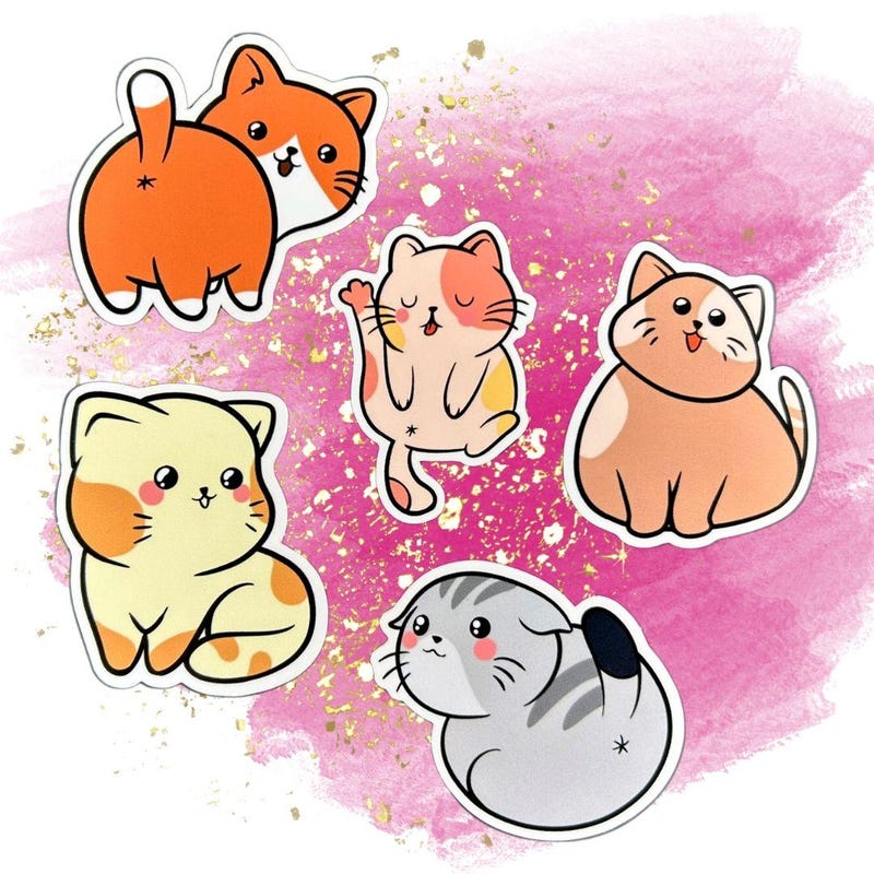 Chibi Cat - Etsy