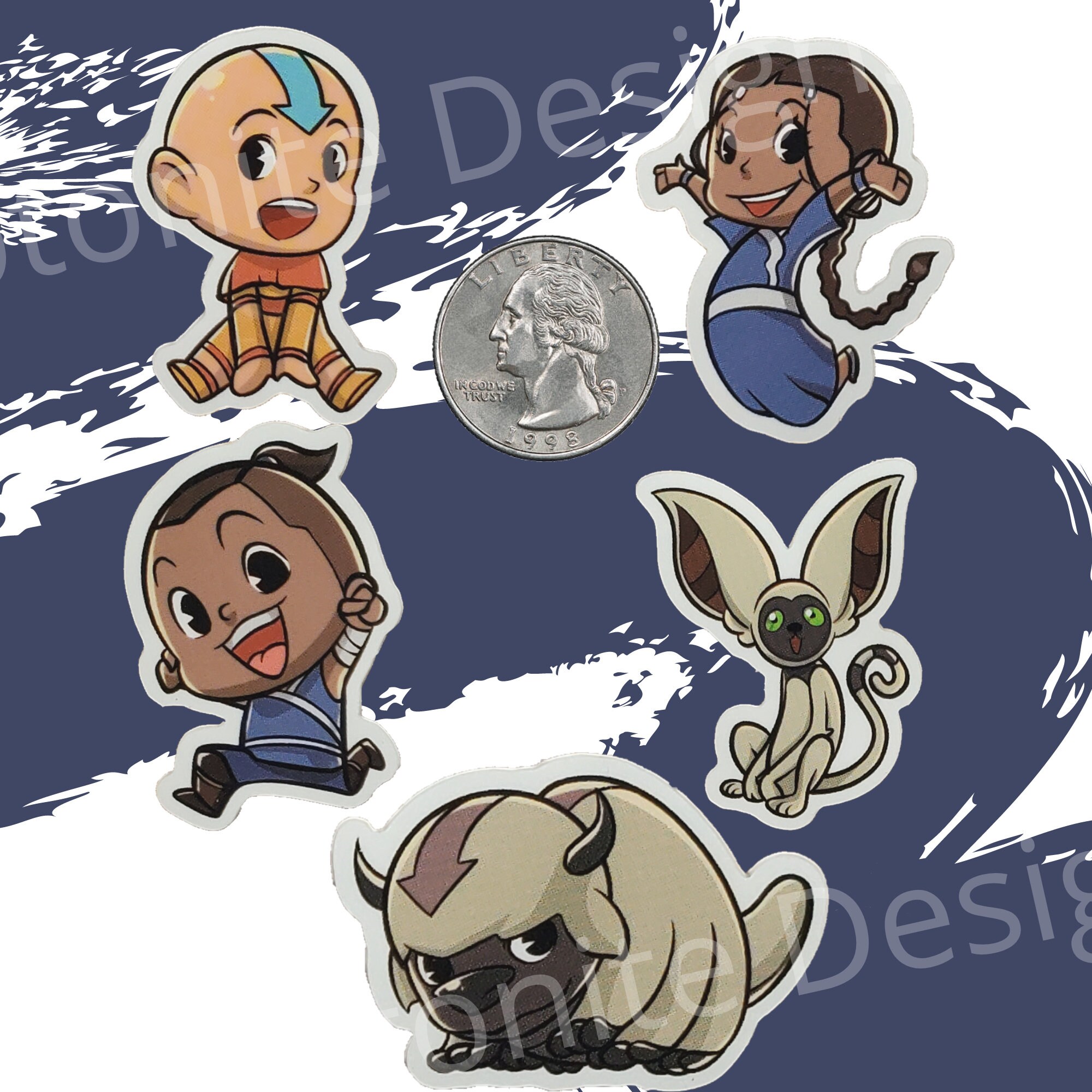 AVATAR STICKERS Pegatina ELEGANTE Calcomanía avatar Las | Etsy